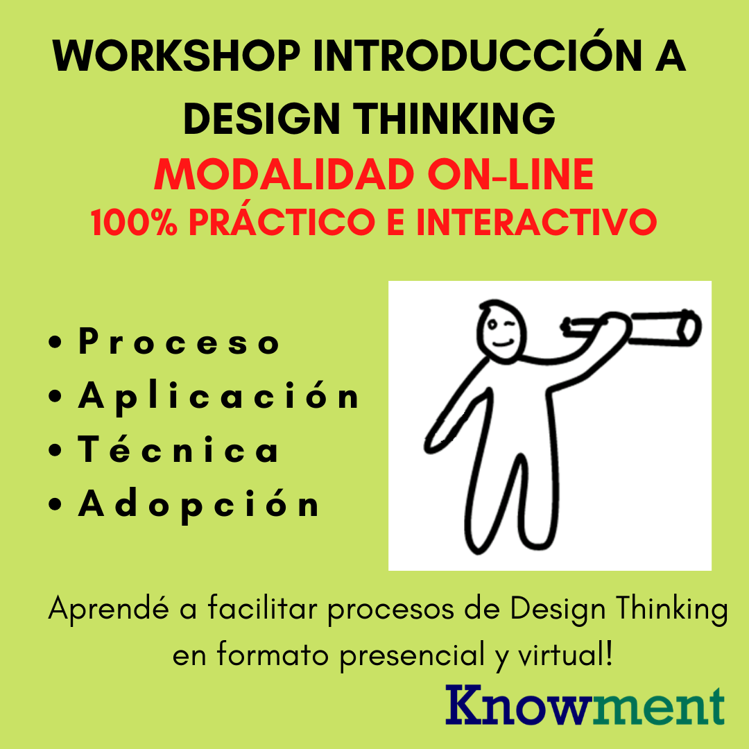 WORKSHOP INTRODUCCIÓN A DESIGN THINKING (2) - Knowment